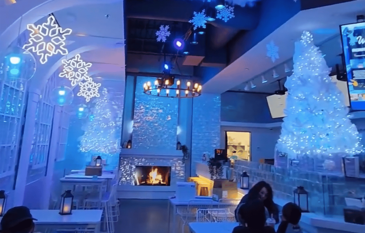 Winter Wanderlust-Themed Cafe Pop-Up Opens In Houston