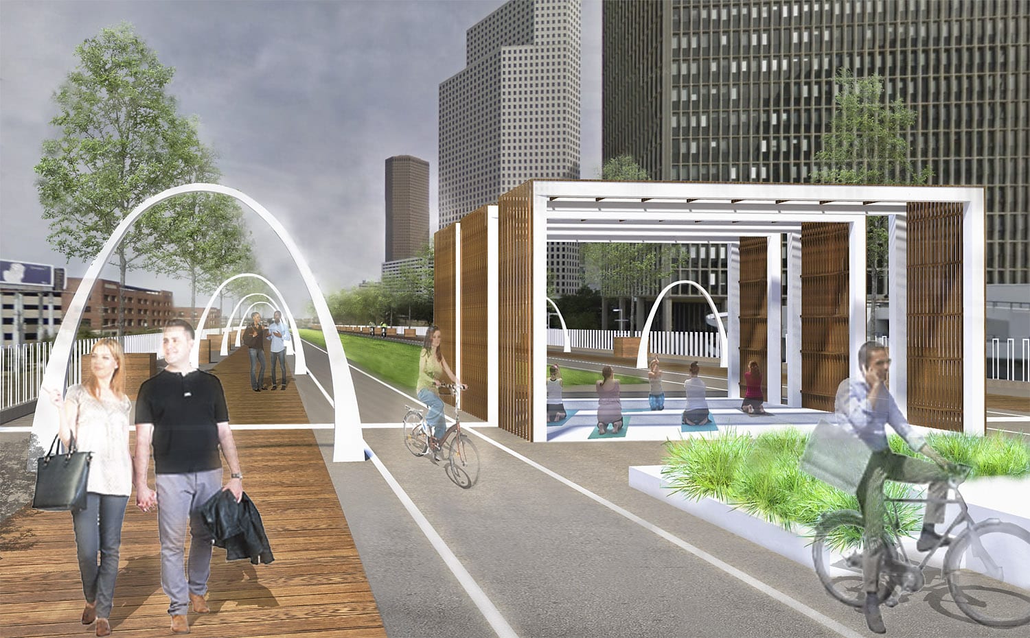 Elevated Sky Park Plans To Transform Downtown Into Stunning Urban Landscape