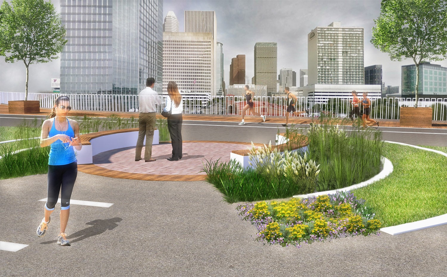 Elevated Sky Park Plans To Transform Downtown Into Stunning Urban Landscape