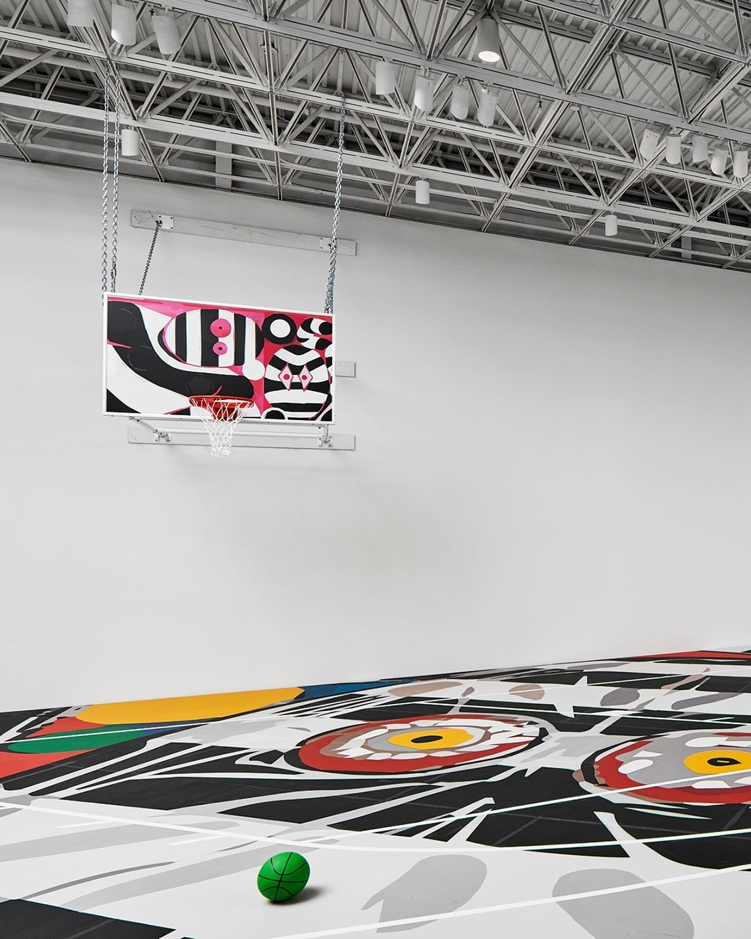 Play Basketball On A Surreal Art Piece At The Contemporary Arts Museum ...