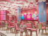 Press The Champagne Button At This New Pink And Bubbly Restaurant