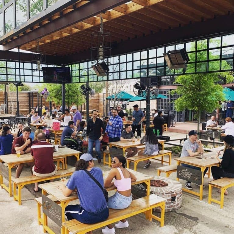 10 Beautiful Beer Gardens In Houston