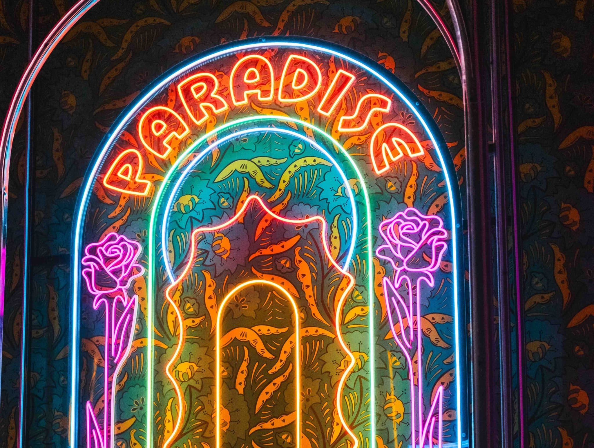 Vibrant New, Neon-Dripped Nightclub Opens In Houston