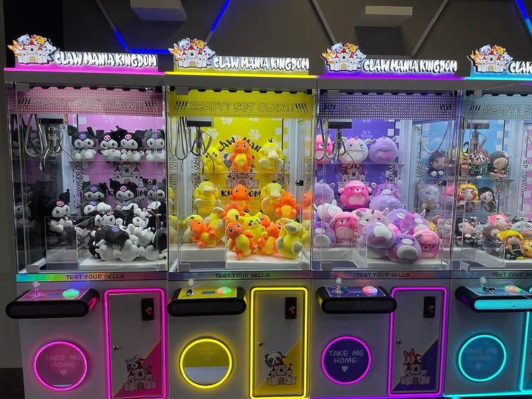 Houston's First Claw Machine Arcade Opens In Houston