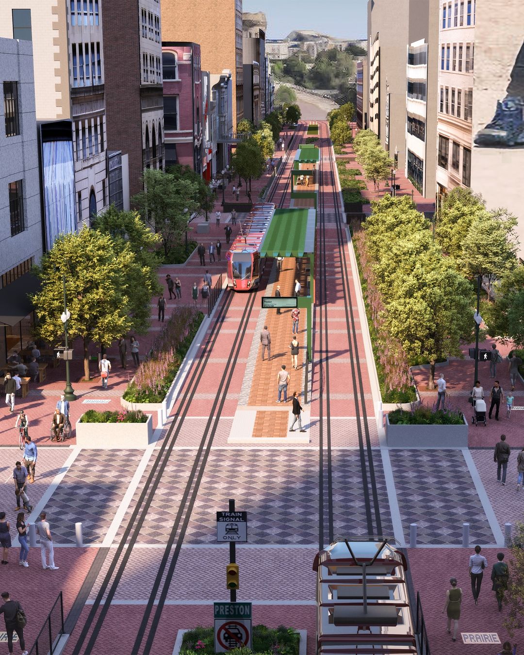 $12 Million Main Street Promenade Project In Downtown Houston