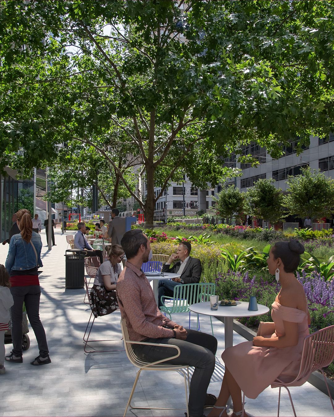 $12 Million Main Street Promenade Project In Downtown Houston