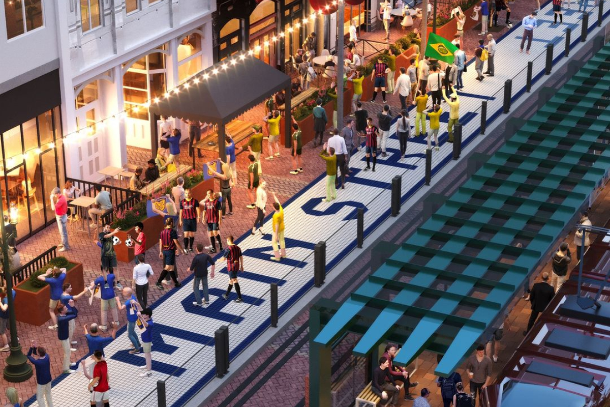 $12 Million Main Street Promenade Project In Downtown Houston