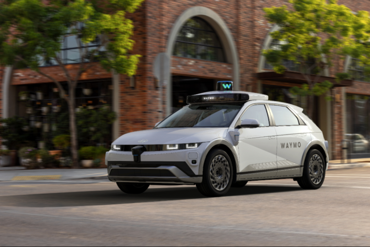 Waymo Autonomous Driving Cars Cruising Into Houston