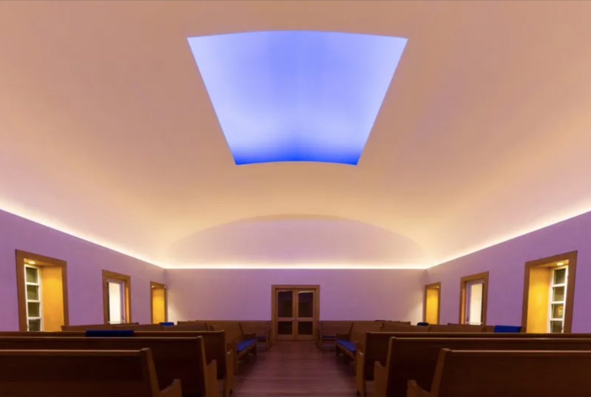 This Dreamy 'Skyspace' Installation Is Housed Inside A Local Houston Church