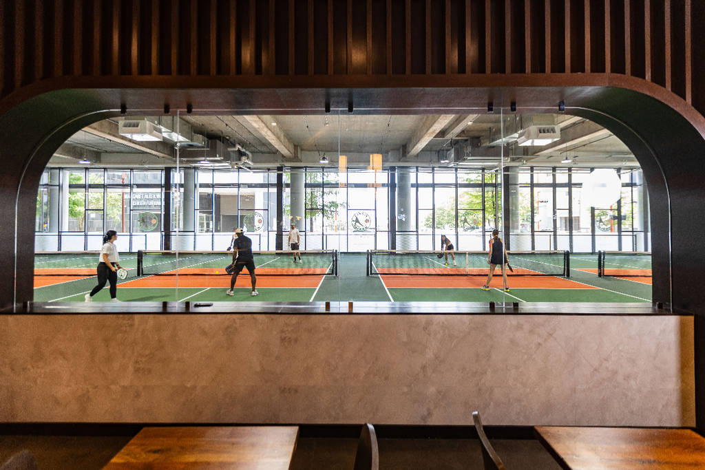Indoor Pickleball Facility Opens Inside Downtown Houston Market