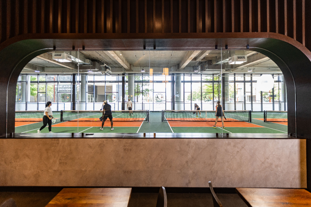 Indoor Pickleball Facility Opens Inside Downtown Houston Market