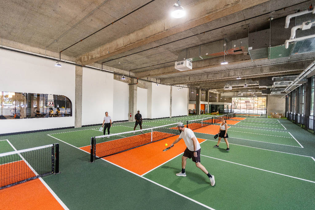 Indoor Pickleball Facility Opens Inside Downtown Houston Market