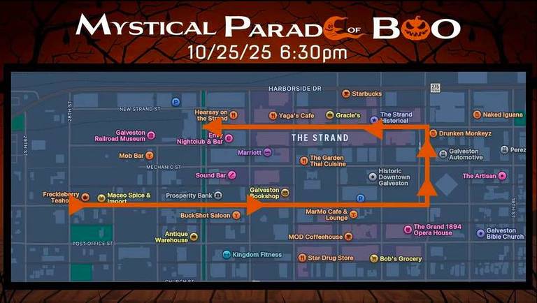 A Ghostly Halloween Parade Will Fill The Streets Of Galveston This ...