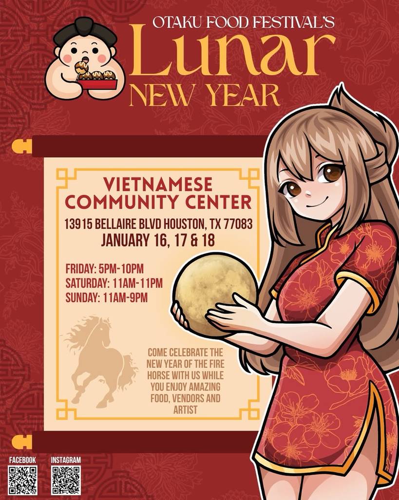 FREE Three-Day Lunar New Year Food Festival Lands In Houston With +100 ...