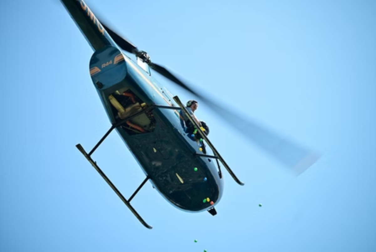 The Largest Helicopter Egg Drop In Houston Returns This Weekend At The ...
