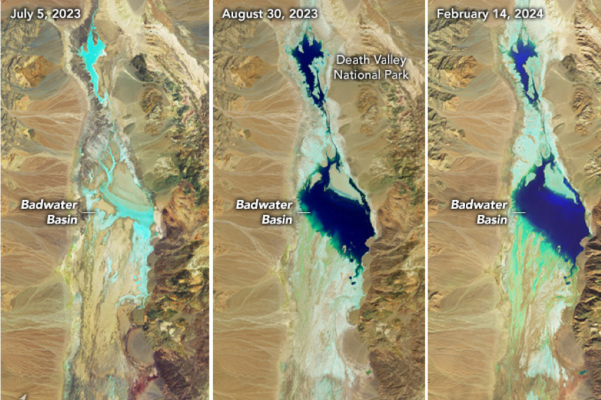 An Extremely Rare Lake Has Formed In Death Valley And Kayaking Is ...