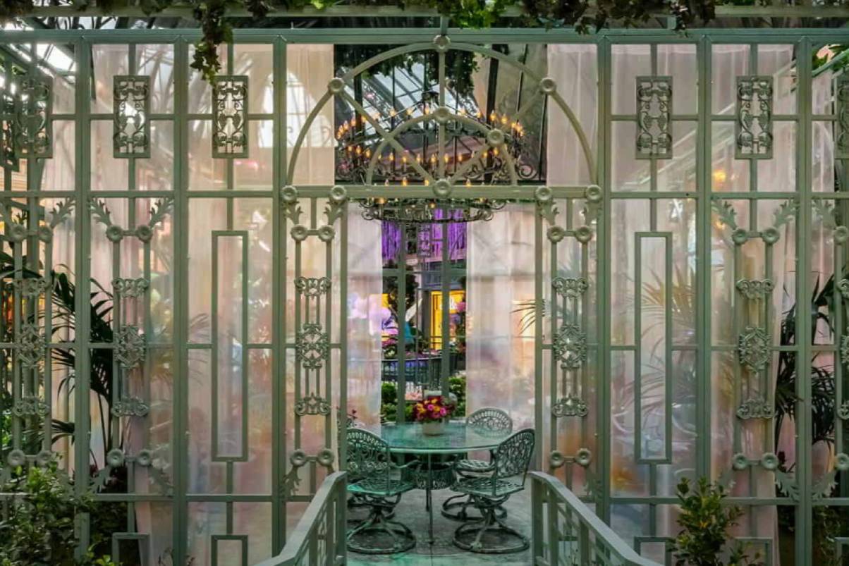 There's A Fairytale Garden Gazebo Tucked Away In The Bellagio Conservatory
