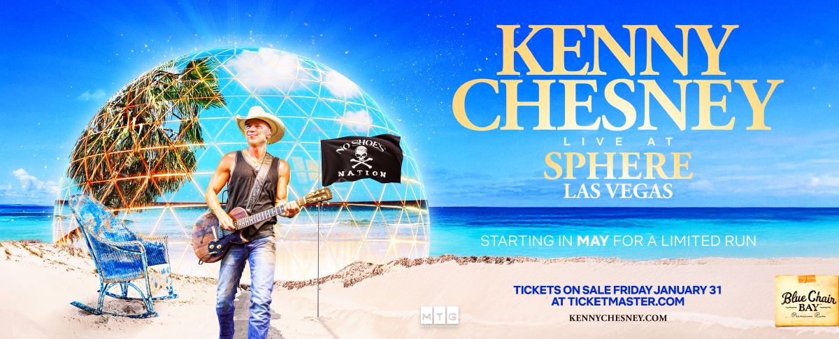 Kenny Chesney's Legendary Vegas Residency Kicks Off At Sphere