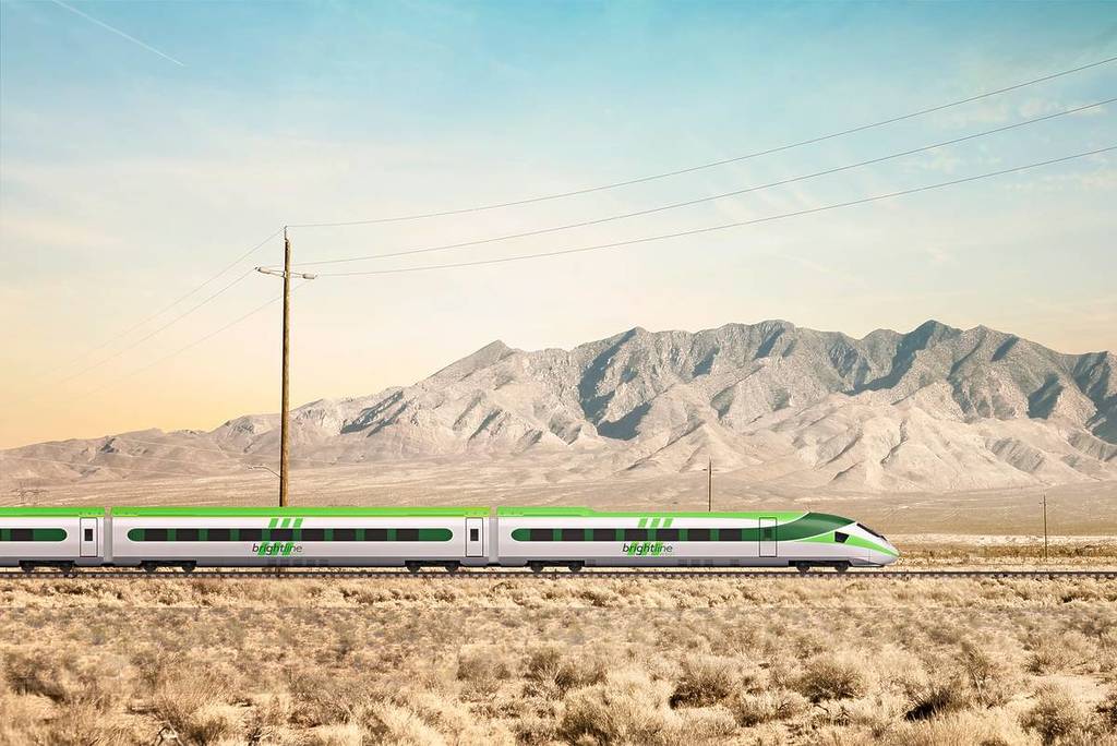 The long-awaited Brightline West railway will connect Vegas to L.A. in ...