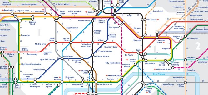 Tube Map Steps: How Many Steps Between Each Tube Station?