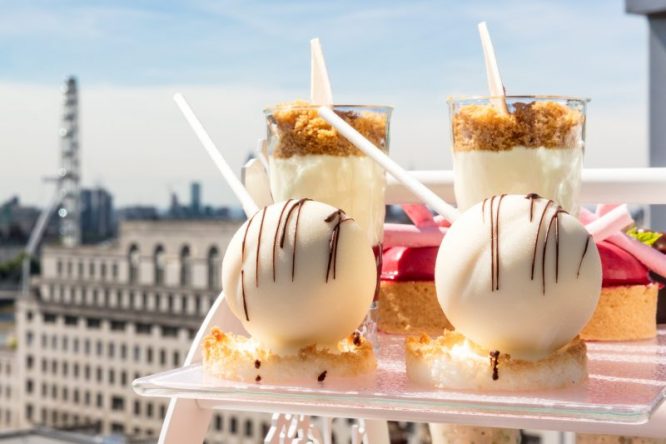 The Rooftop Afternoon Tea That Overlooks London's Impressive Skyline