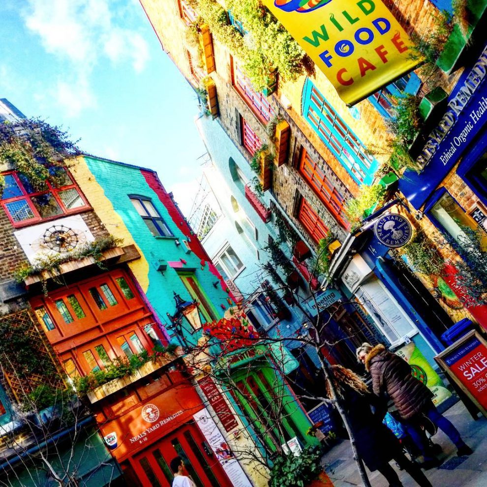 Colourful Places In London, From Red To Green And Everything In Between