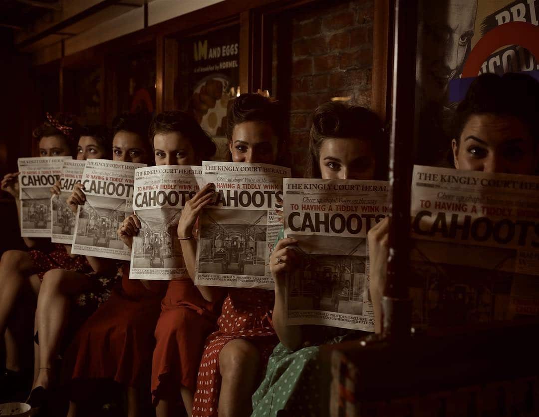 Cahoots London: The Vintage, Underground Bar With A Terrific Tube Theme