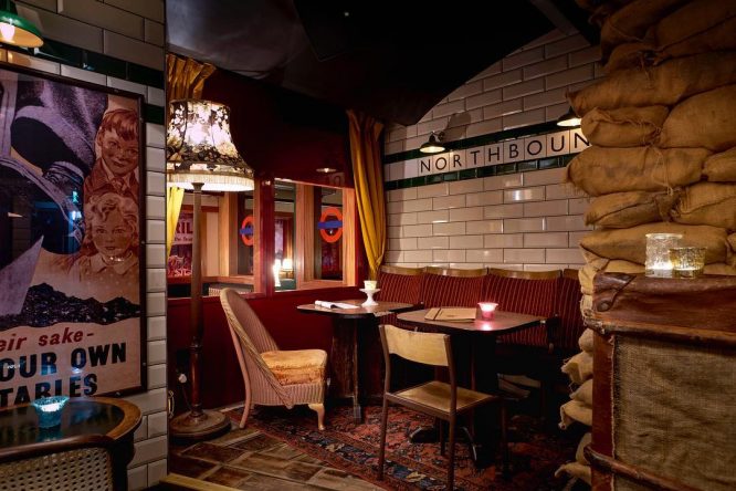 Cahoots London: The Vintage, Underground Bar With A Terrific Tube Theme