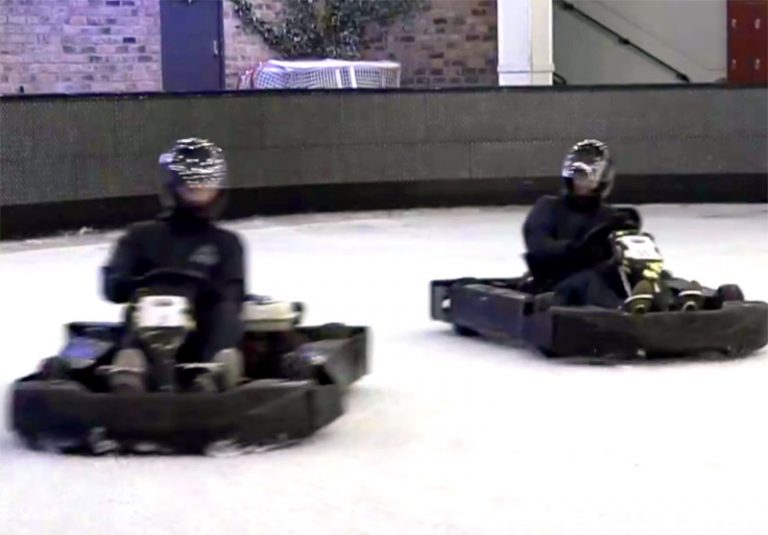 Ice Karting in London: Power Slide Your Way To Victory With Go Karts On Ice