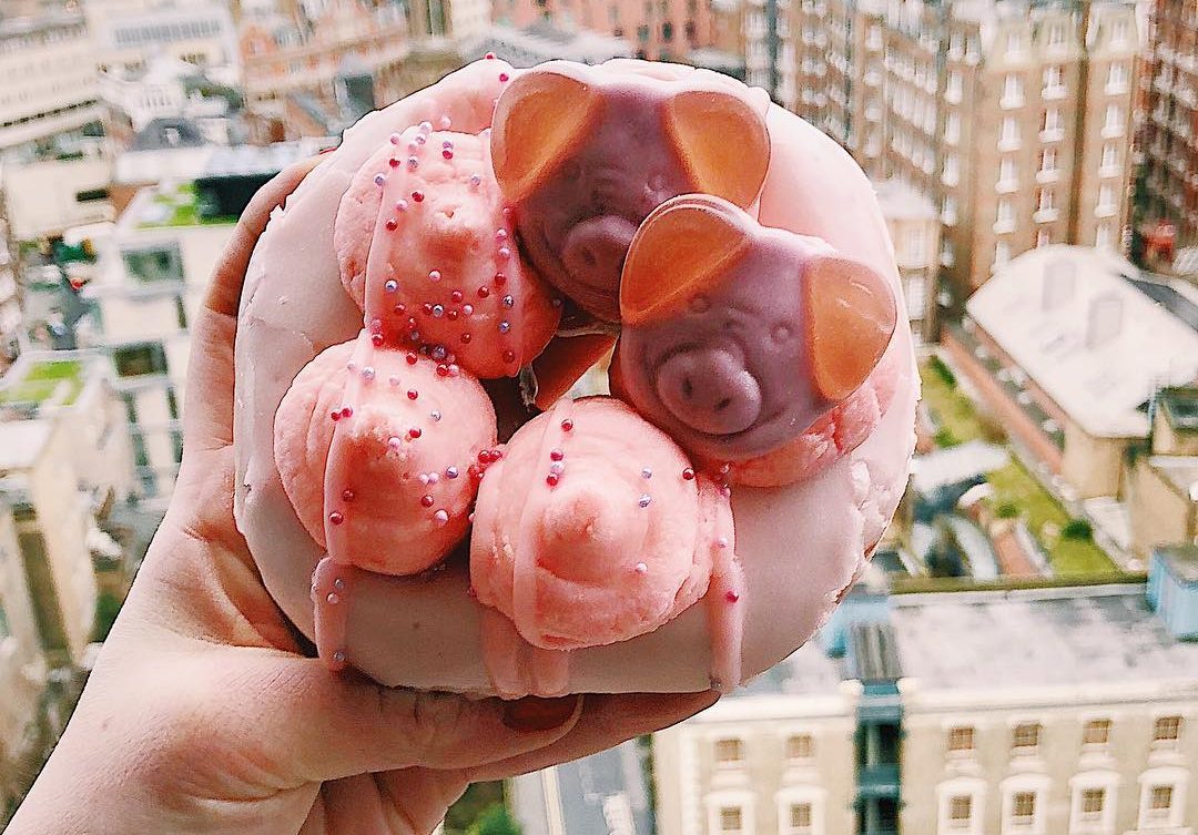 Percy Pig Doughnuts Are A Thing And They Look Sweeeeeet