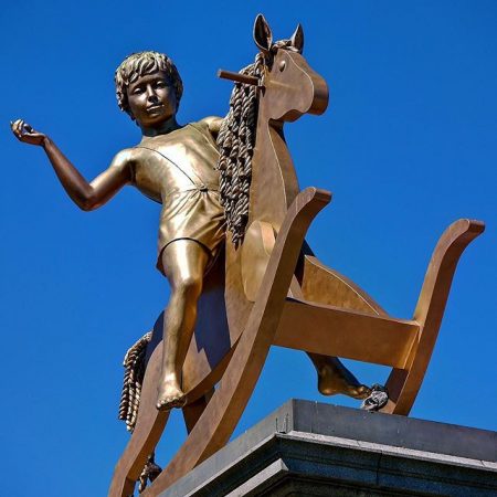 Fourth Plinth: New Artwork Installed In Trafalgar Square Today