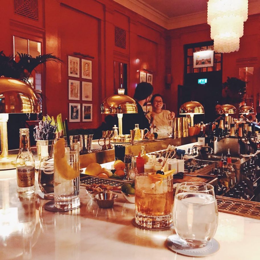 The Coral Room: The Red Hot Cocktail Bar In A Luxury London Hotel