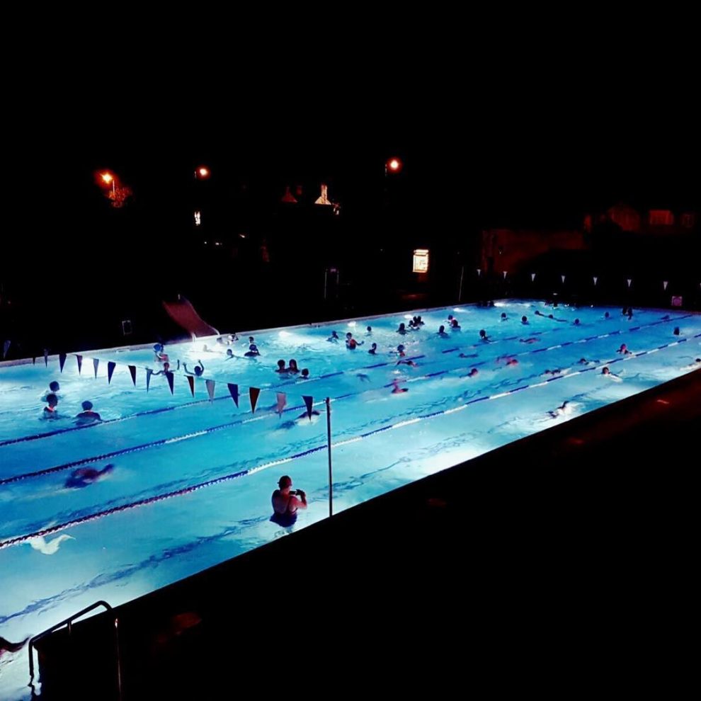 Hampton Pool: Heated London Swimming Pool For Moonlit Swims