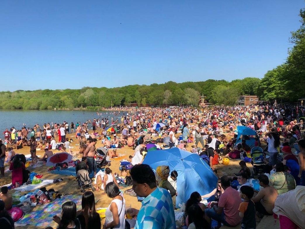 Londons nächstgelegener Sandstrand liegt an der Piccadilly Line