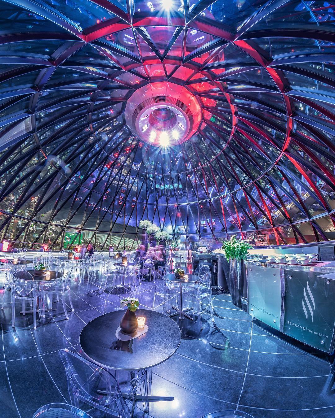 Gherkin Cocktail Bar & Restaurant: Inside The Fabulous Iris And Helix