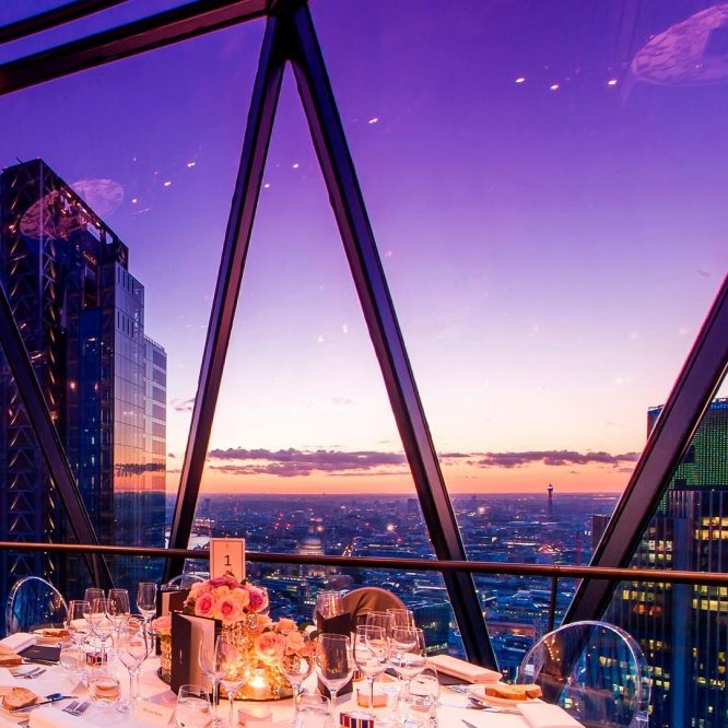 Gherkin Cocktail Bar & Restaurant: Inside The Fabulous Iris And Helix