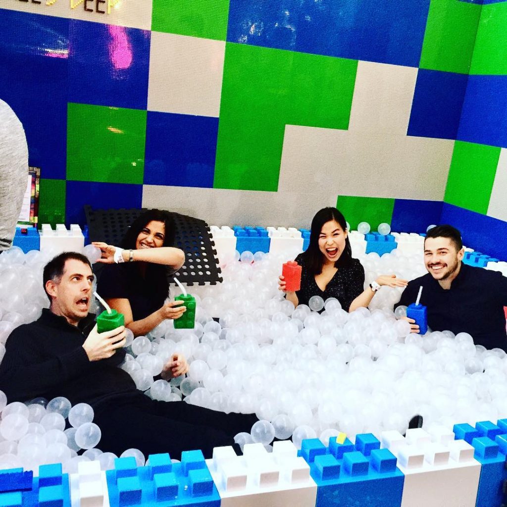 The Brick Bar: A Pop-Up Bar Made With One Million Lego Bricks