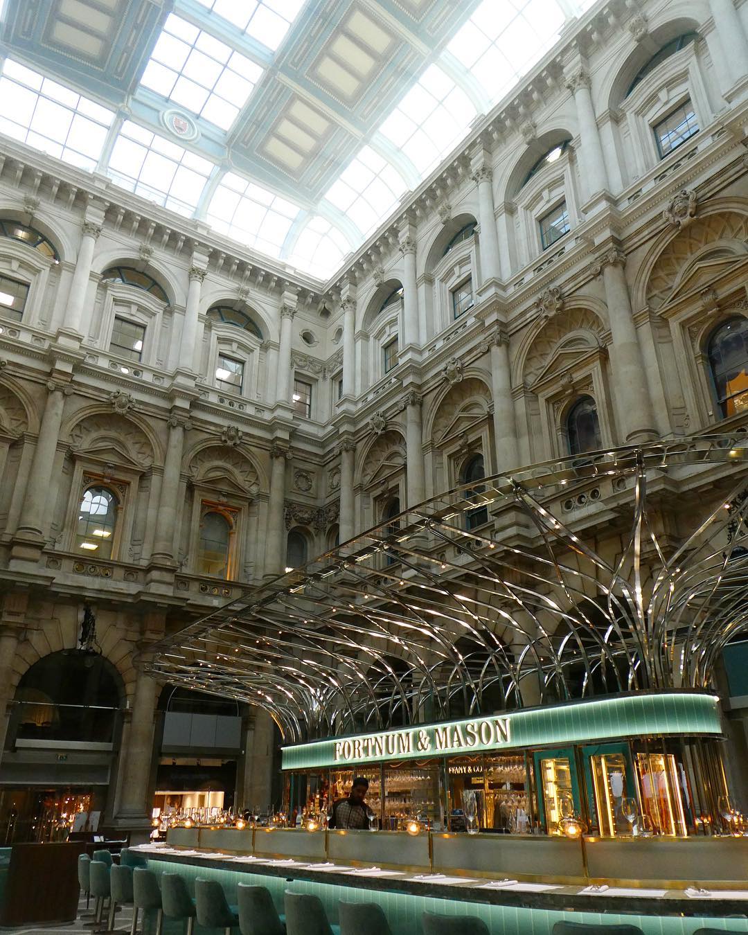 Fortnum & Mason Have Opened A Stunning New Restaurant In The Royal Exchange