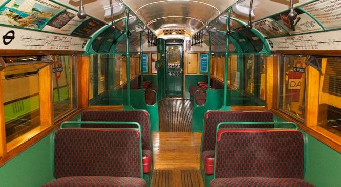 Vintage Tube Train Will Run Through London This April