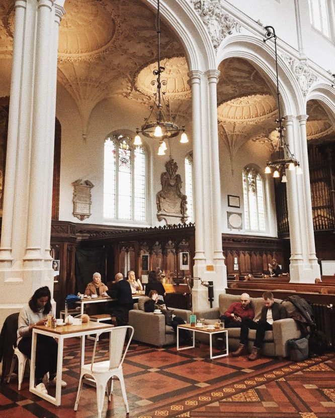 Host Café: The Gorgeous London Church That's Also A Coffee Shop