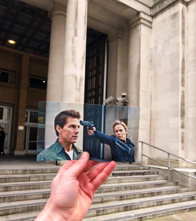 Stepping Through Film: This London Artist Recreates Iconic Film Scenes
