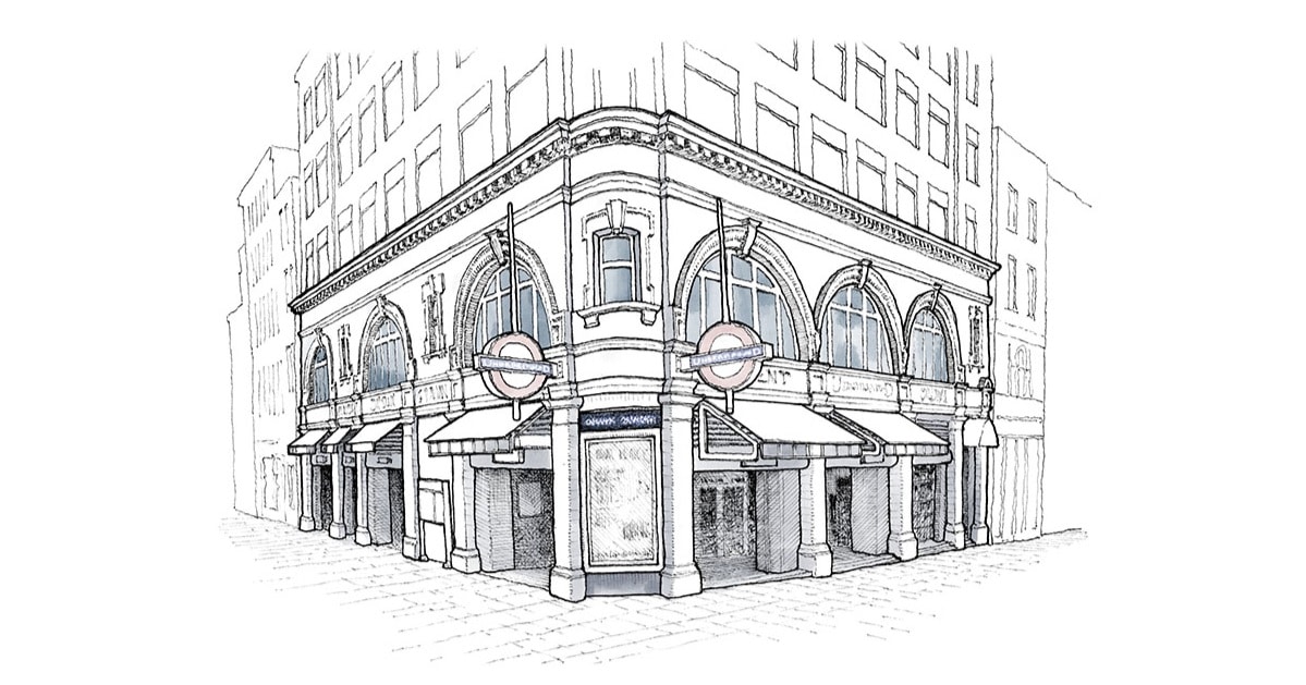 Illustrated Tube Stations Show Off The Beauty Of The Underground