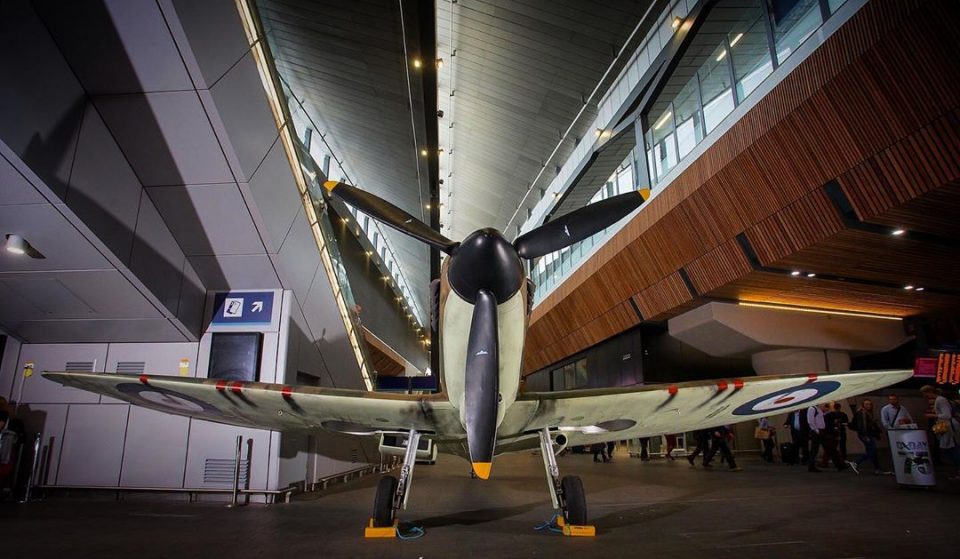 Spitfire Arrives At London Bridge To Honor The D-Day 75th Anniversary