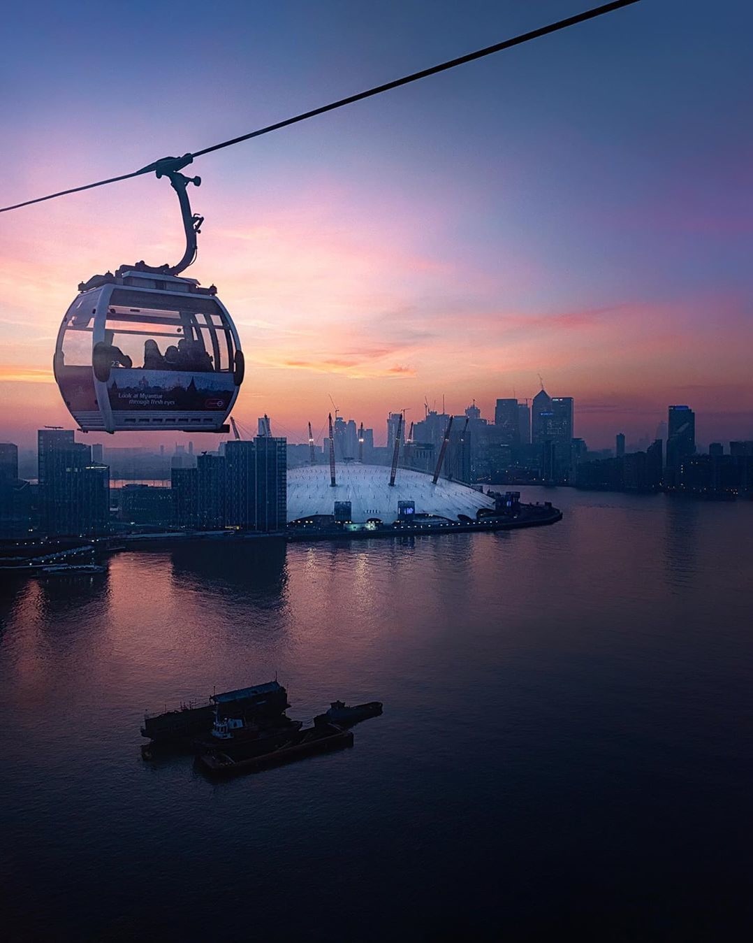 Sky High Dining Comes To The Emirates Air Line This Summer