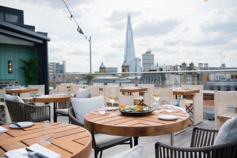 Mercer Roof Terrace: Hotel Restaurant Ideal For A Romantic Date