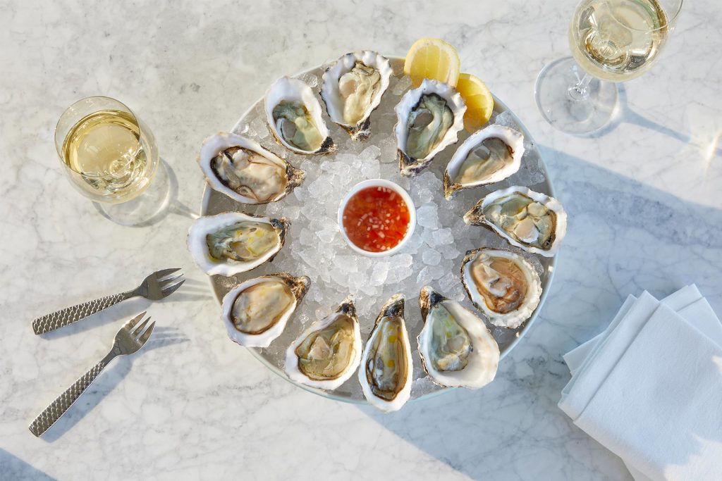 Seabird: This Rooftop Restaurant Boasts London's Largest Oyster Menu