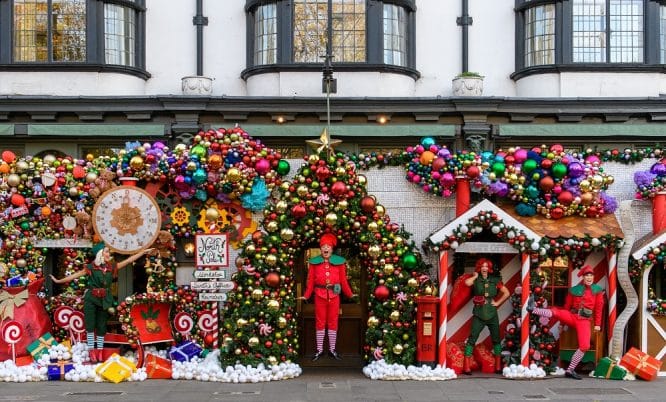 The Ivy Chelsea Garden Has Transformed Into Santa's Grotto