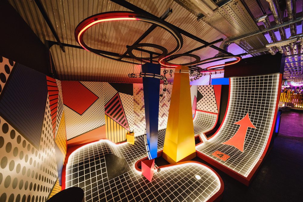 Birdies Immersive Crazy Golf Course Beneath Battersea Power Station Birdies Immersive Crazy Golf Course Beneath Battersea Power Station
