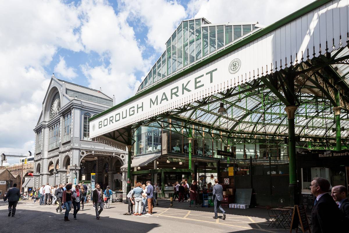 Guía para visitantes del mercado de Borough - Secret London