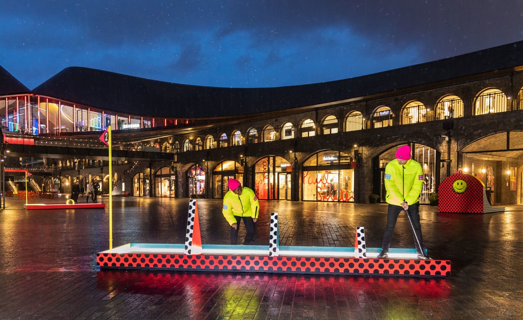 Club Golf: Colourful Crazy Golf Pop-Up In Kings Cross